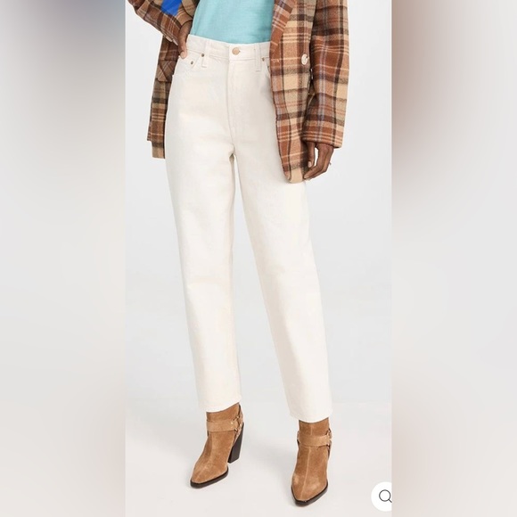 MOTHER | Jeans | Mother Snacks Highwaisted Double Stack Hover Fray ...